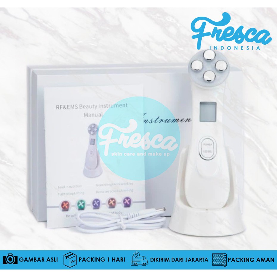 Jual 5 in 1 MESOTHERAPY - Radio Frequency (RF) & (EMS) LED PHOTON Beauty Instrument Original ...