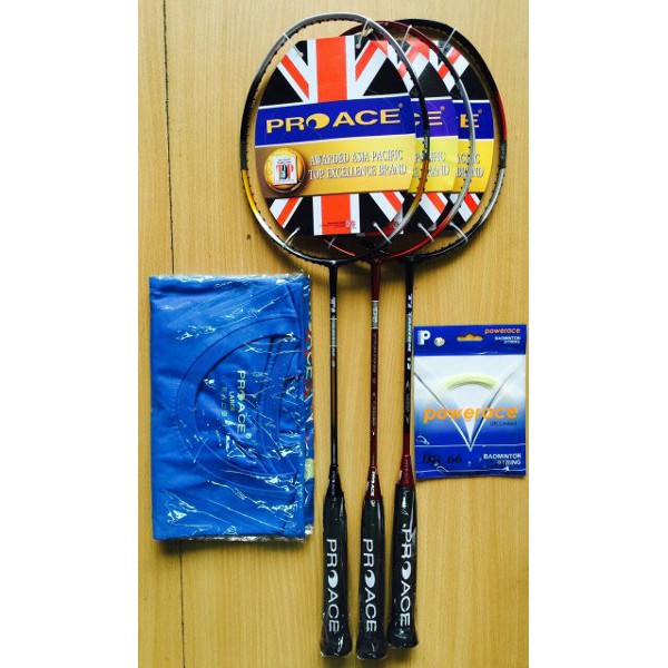Jual RAKET PRO ACE TITANIUM 8 / 9 / 12 BO1231 CN BAT | Shopee Indonesia