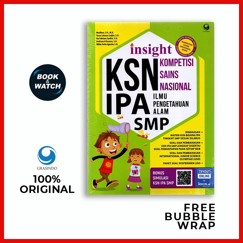 Jual Buku INSIGHT KSN IPA SMP - Original MUSLIHUN, S.SI., M.SI. dkk Grasindo Gramedia | Shopee ...