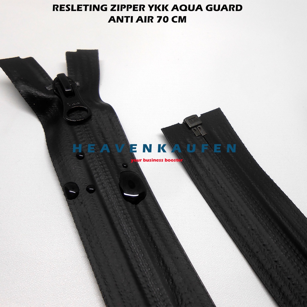 Jual Resleting Zipper Jaket YKK Aqua Guard Waterproof Anti Air 70 cm ...