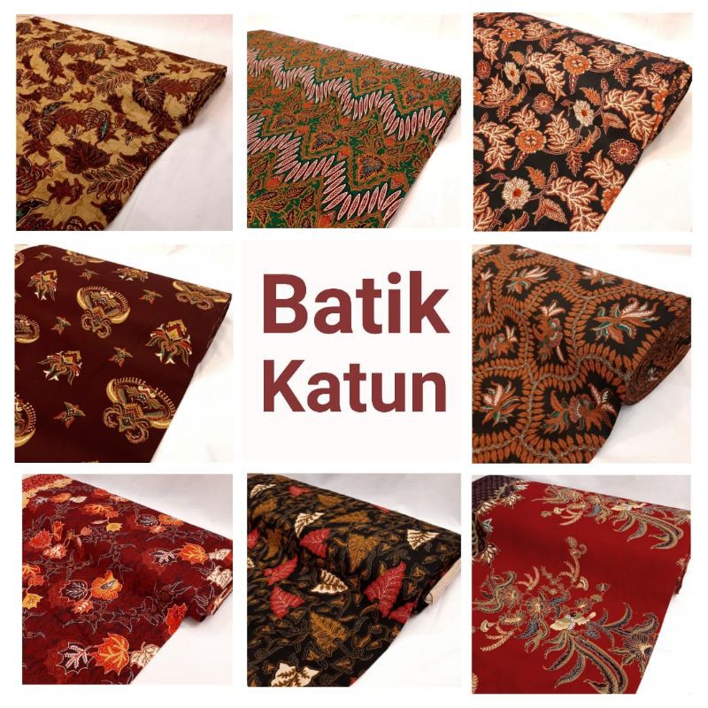 Jual KAIN BATIK HALUS / BATIK KATUN [ TERMURAH ] | Shopee Indonesia