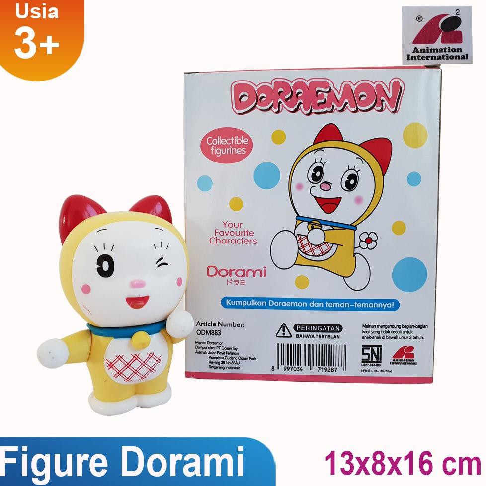 Jual Mainan Anak Figure Karakter Doraemon Nobita Shizuka Gian Suneo ...