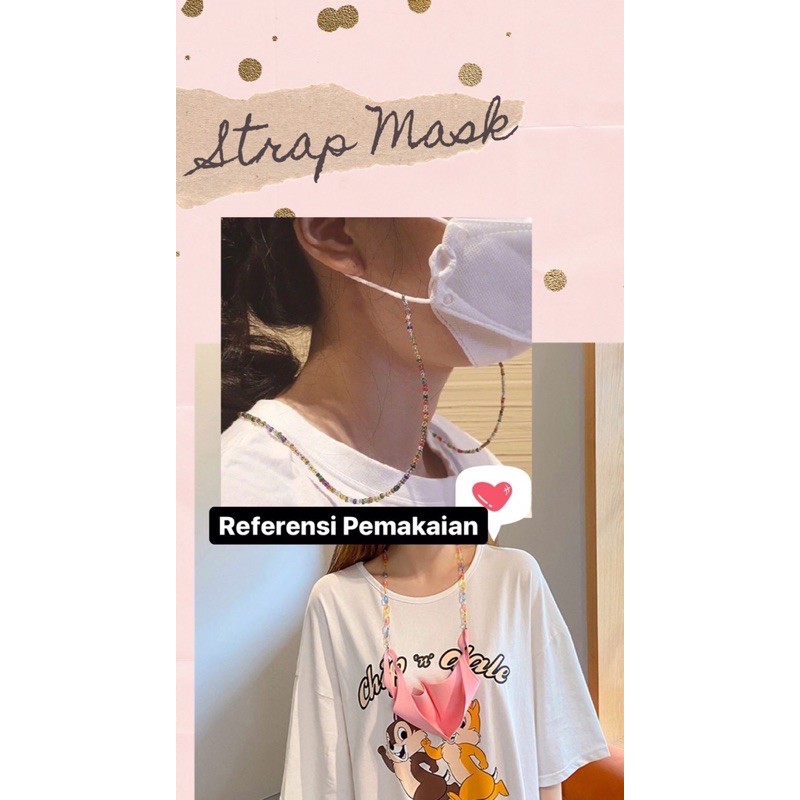 Jual Part 1 Strap Mask | Strap Mask Lucu import | Shopee Indonesia