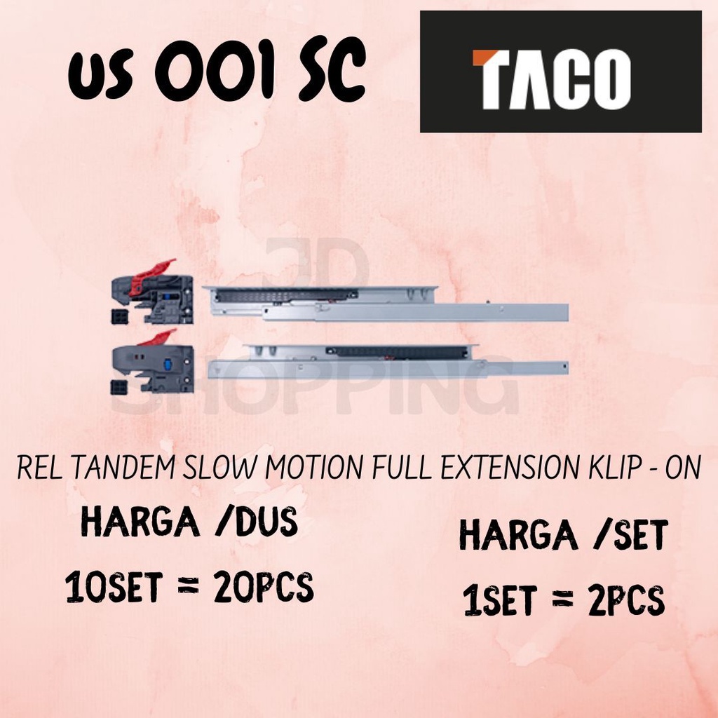 Jual REL LACI TANDEM SLOW MOTION TACO | Shopee Indonesia