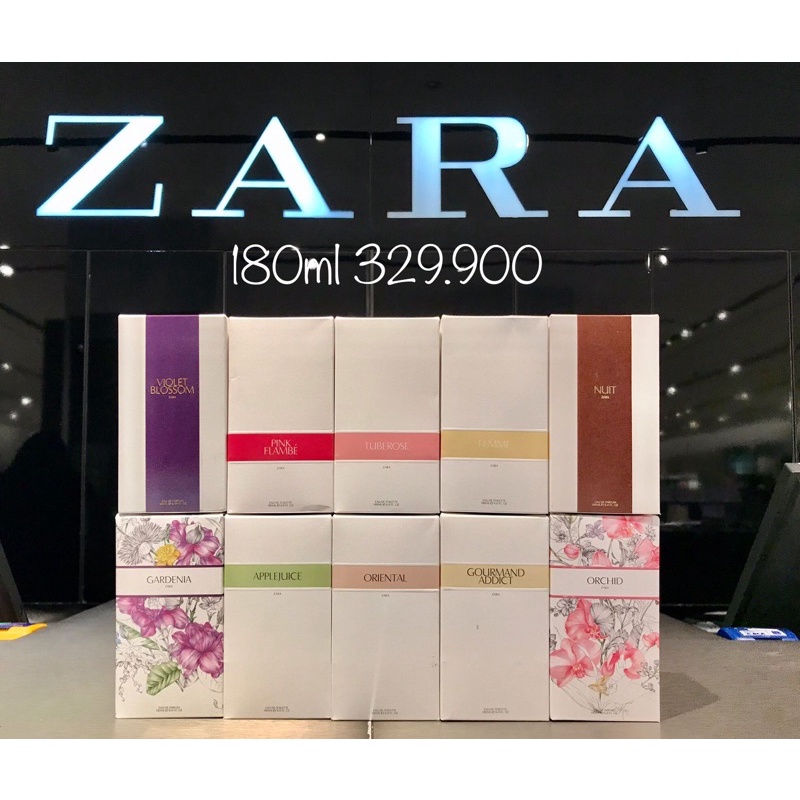 Jual ZARA PARFUM WOMEN EDT atau EDP 100 / 180ml ORIGINAL STORE | Shopee ...