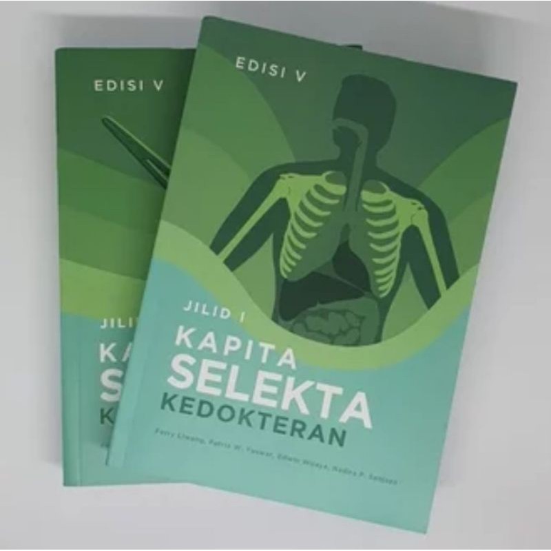 Jual Buku Paket Kapita Selekta Kedokteran Jilid I & II Edisi V Terbaru ...