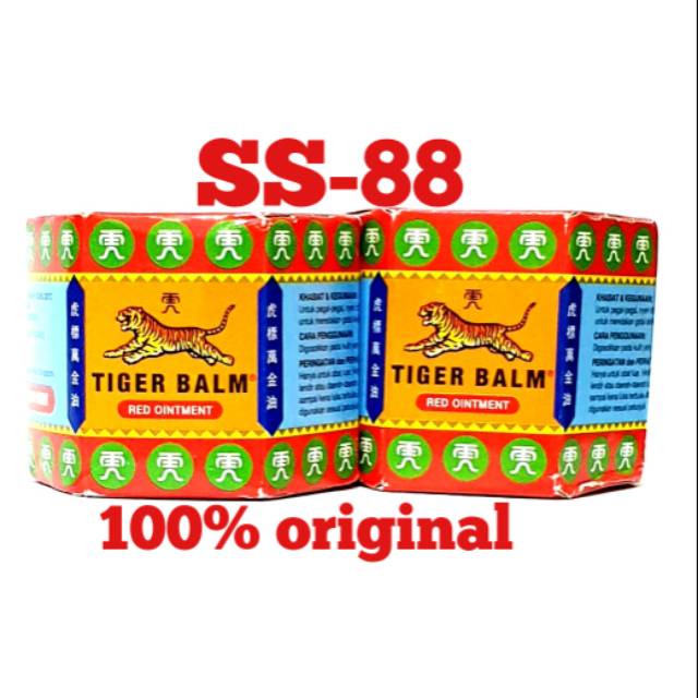 Jual TIGER BALM RED OINTMENT (BALSEM TIGER MERAH) | Shopee Indonesia
