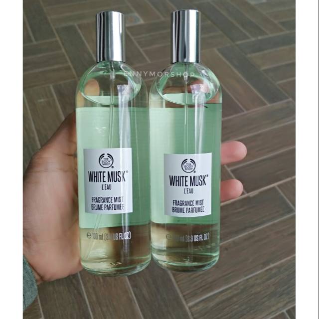 Jual White Musk L'EAU Body Mist 100 ml The Body Shop | Shopee Indonesia