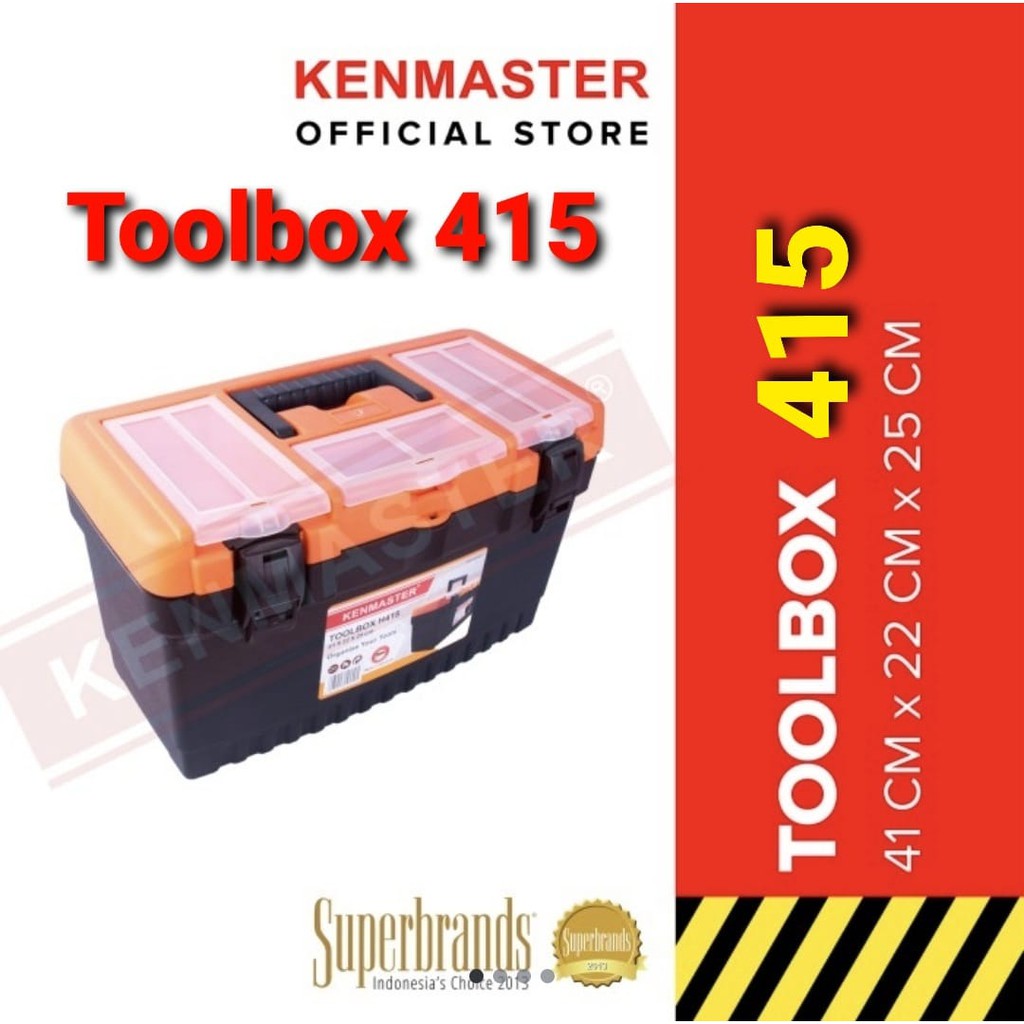 Jual KENMASTER H 415 Toolbox Besar Tool Kit Box Tempat Kunci sm b400 ...