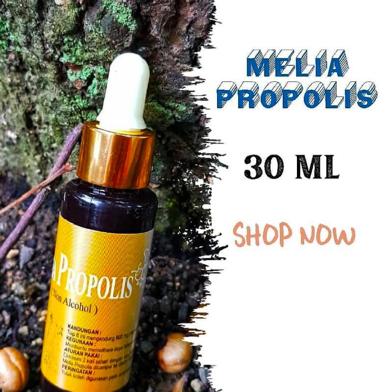 Jual PROPOLIS MELIA SEHAT, AMAN Original 30ML. | Shopee Indonesia