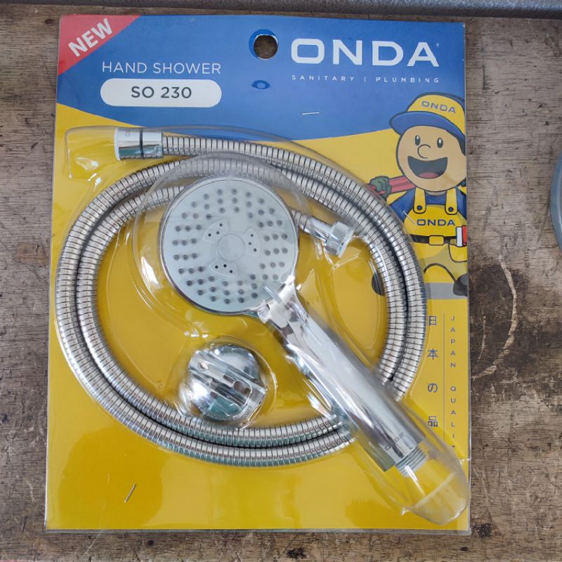 Jual Hand Shower Mandi Kepala Bulat Bundar ONDA SO 230 1/2" 1/2 inch ...