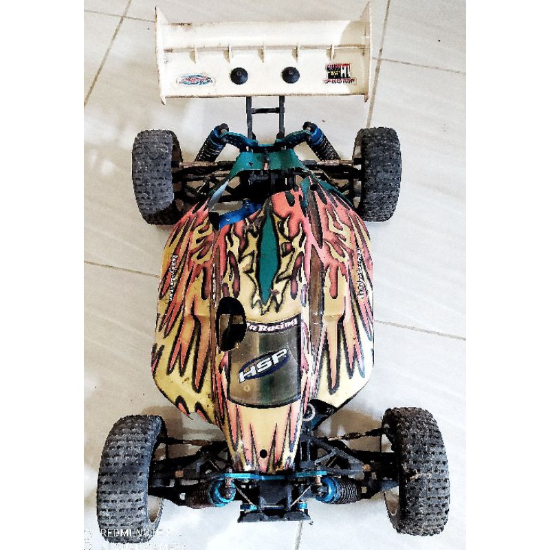 Jual RC CAR HSP Nitro Engine Second Skala 1/8 kit Lengkap plus mesin ...