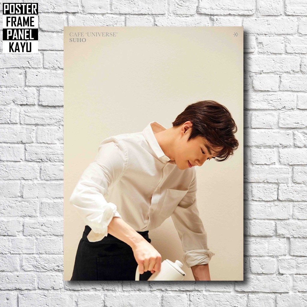 Jual Poster EXO Suho Universe Frame Kayu Solid A4 SHO001 | Shopee Indonesia
