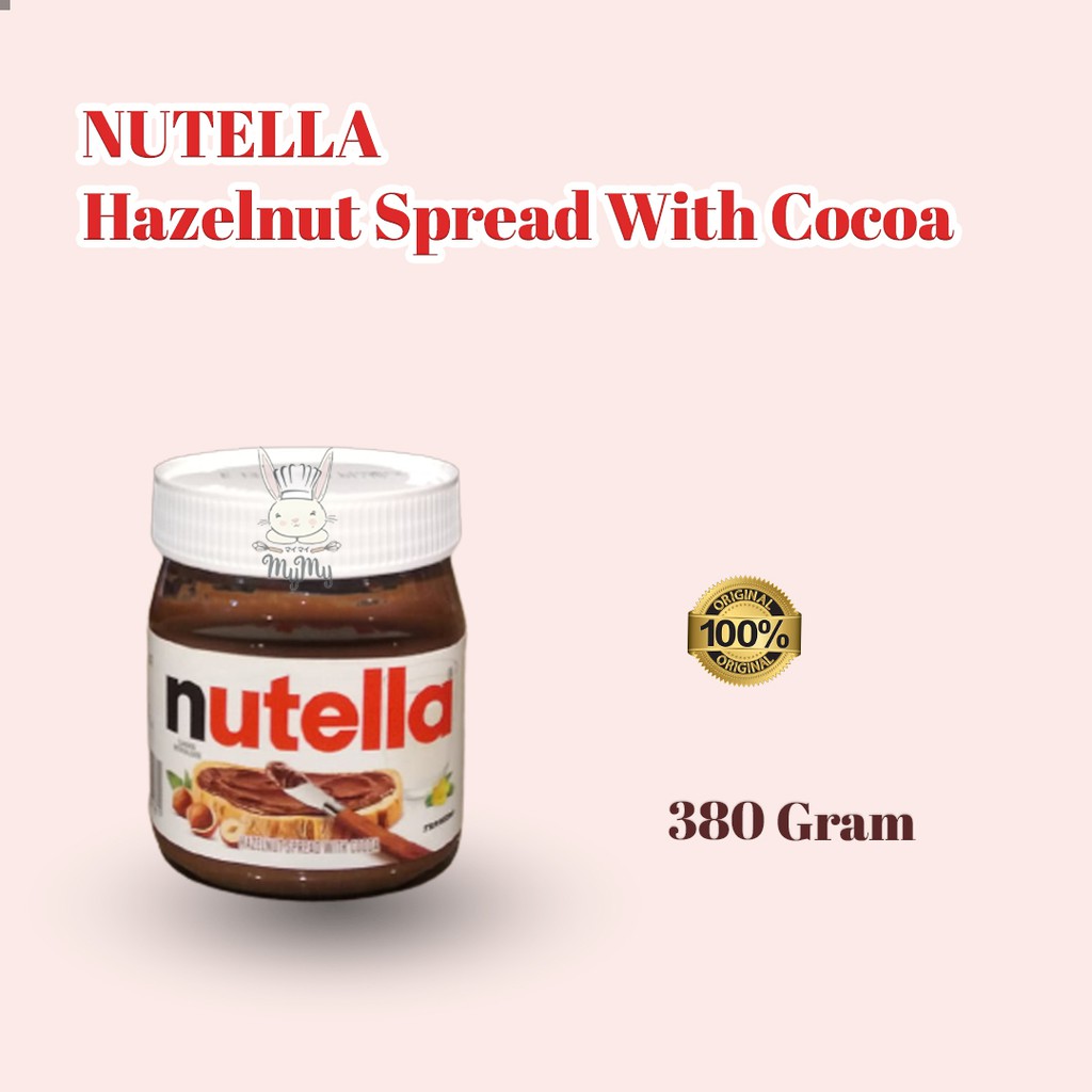 Jual Nutella Chocolate Hazelnut Spread / Selai Coklat Hazelnut 350 gr ...