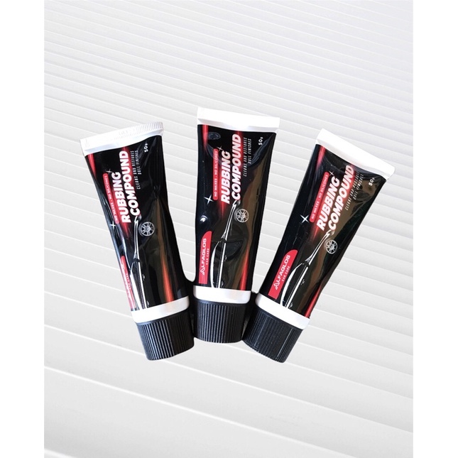 Jual compound rubbing alfaglos / compon kompon mobil 50 g | Shopee ...