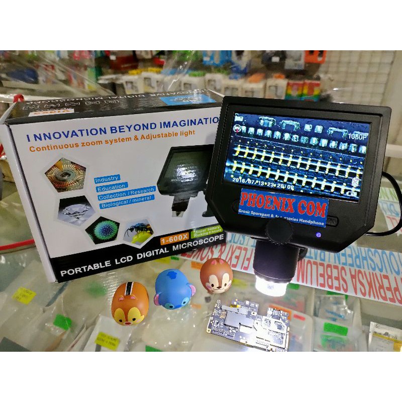 Jual MICROSCOPE DIGITAL CAMERA MIKROSCOPE KAMERA DIGITAL 600X LCD 4.3 ...