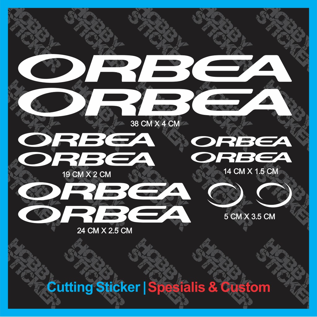 Jual Decal Frame Orbea Sticker MTB Stiker Sepeda Custom | Shopee Indonesia
