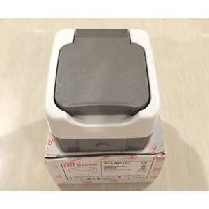 Jual stop kontak broco atlantik saklar tunggal outdoor stop kontak ...