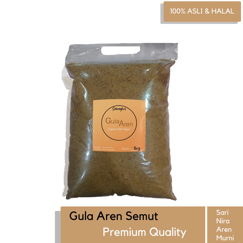 Jual Sebungkus. Gula Aren Semut 1Kg (Organic Palm Sugar) | Shopee Indonesia