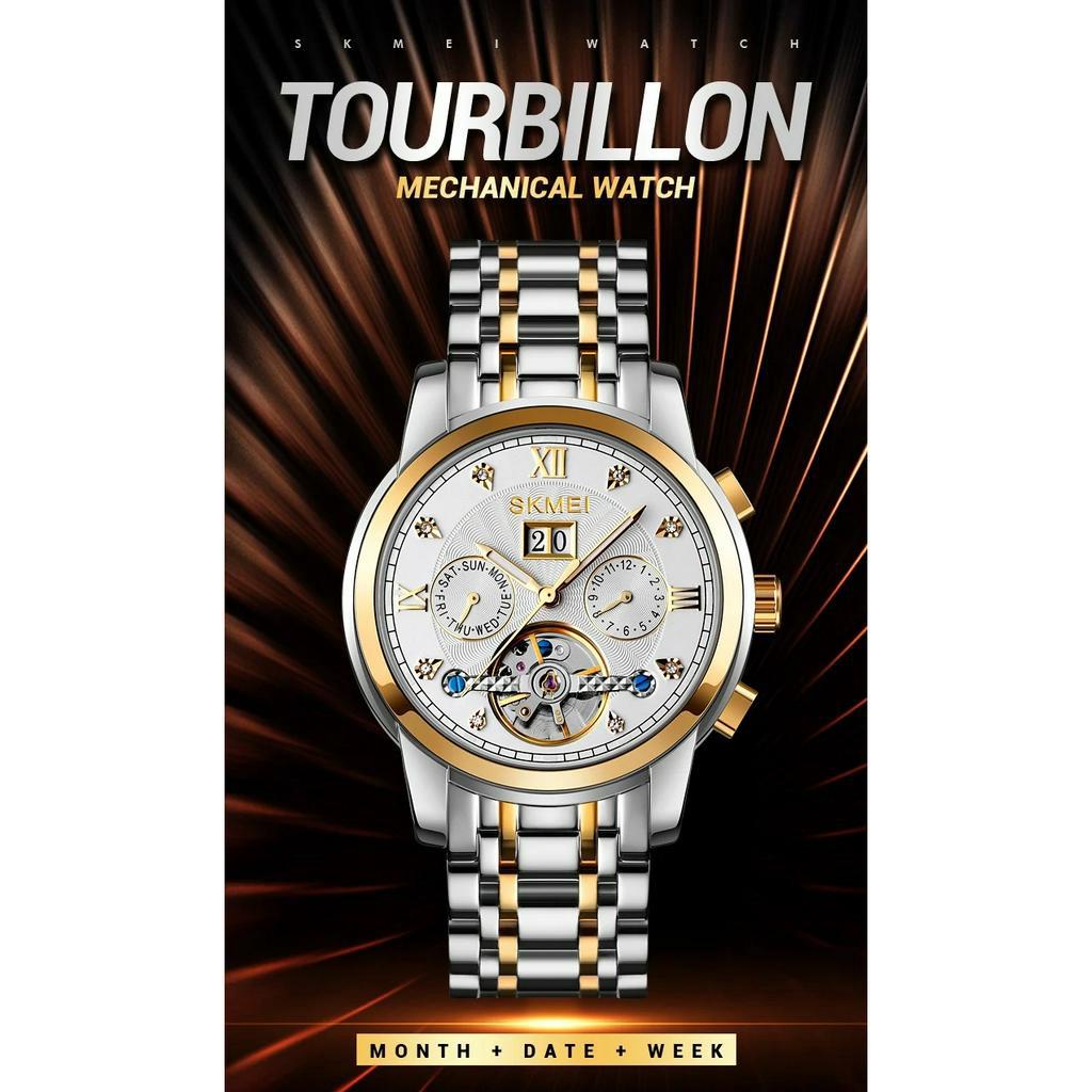 Jual SKMEI M029 Original Jam Tangan Arloji Pria Rantai Stainless Steel ...