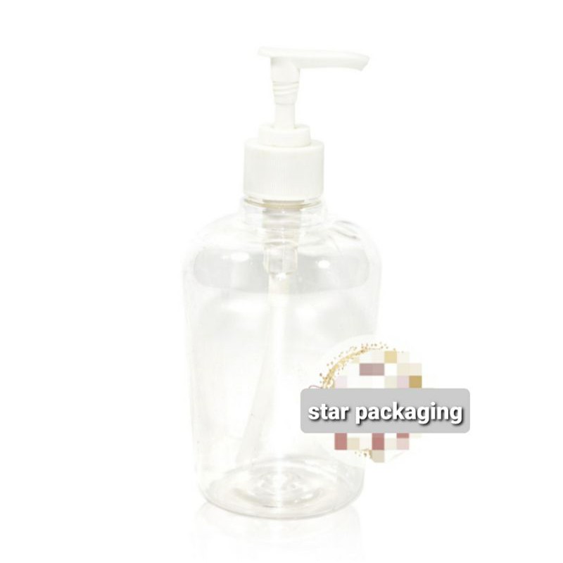 Jual Botol Pump 400ml Botol Oval 400ml Botol Hand Soap Botol Hand ...