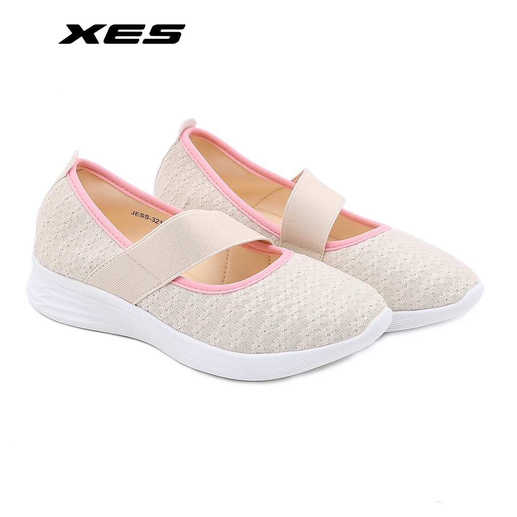 Jual XES JESS-321B / Sepatu Flats Shoes Wanita Sepatu Rajut Wanita ...