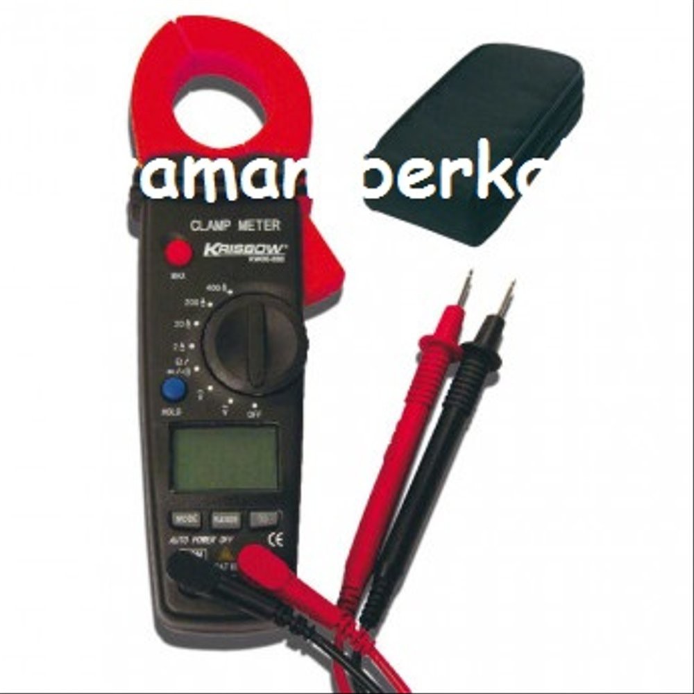 Jual KRISBOW CLAMP METER AC MINI AUTORANGING 400A / TANG AMPERE 400 A ...