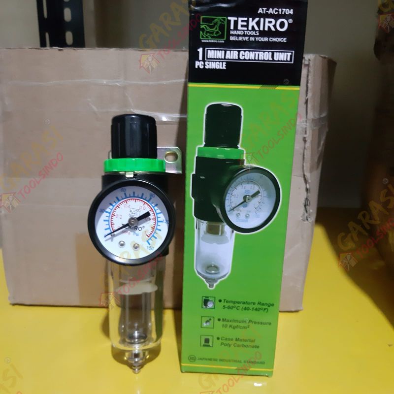 Jual TEKIRO mini air control unit single air filter kompresor 1 tabung ...