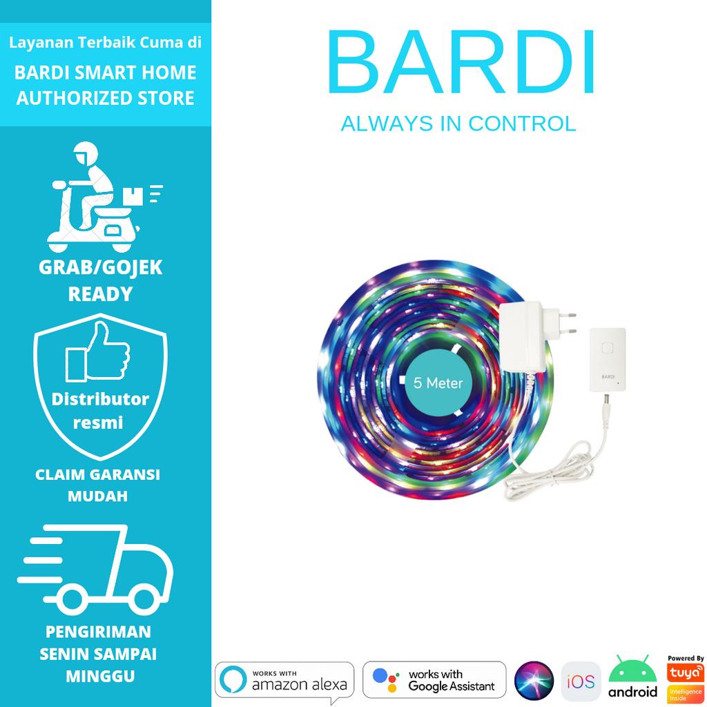 Jual BARDI Smart LED Flowing Strip 5M With Adaptor | Shopee Indonesia