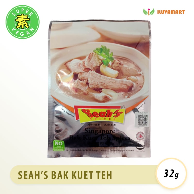 Jual Seah 's Spices Singapore Bak Kuet Teh Spices 32gr Bumbu Bak Kut ...
