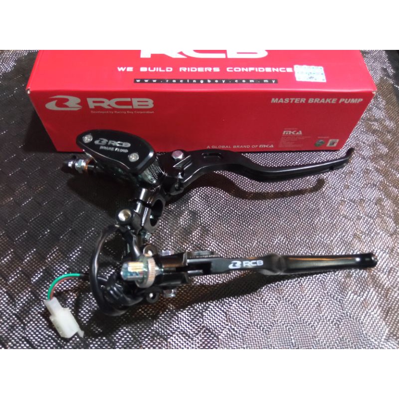 Jual master rem rcb oval handle kiri e2 original | Shopee Indonesia