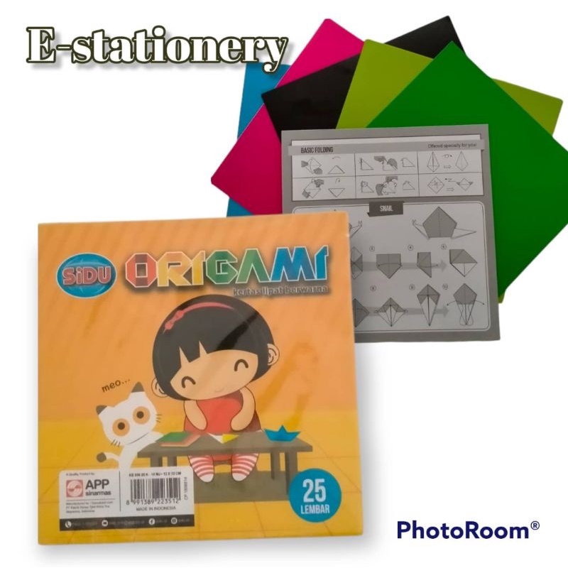 Jual Sidu kertas origami 12x12 cm kertas origami forte kecil 14 x 14 cm ...