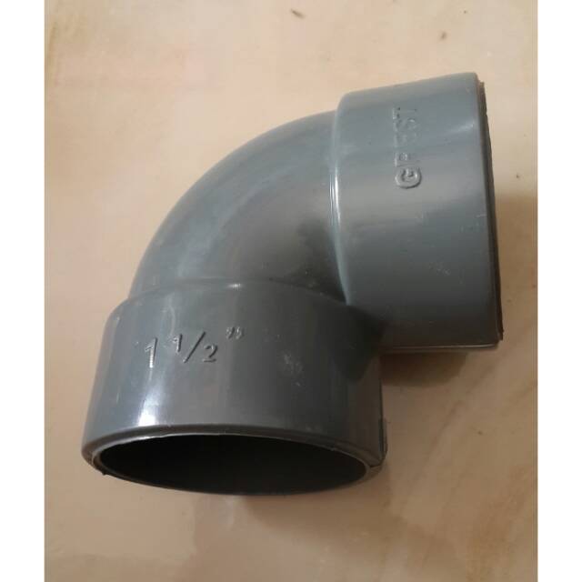 Jual Knie L 1 1/2" Inch GREST SOCKET Knie Knee Fitting Pvc Sambungan Pipa Pvc Paralon Air Ledeng ...