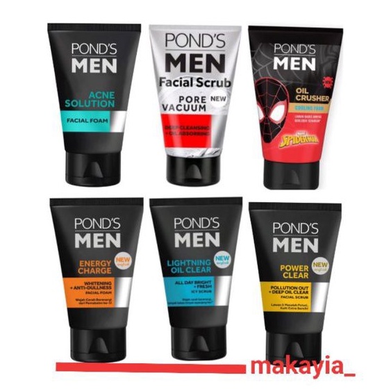 Jual Ponds Man pencuci wajah 100 gr | Shopee Indonesia
