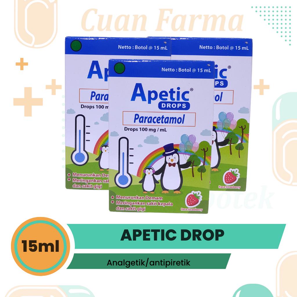 Jual APETIC 100 MG RASA STAWBERRY DROP 15ML | Shopee Indonesia