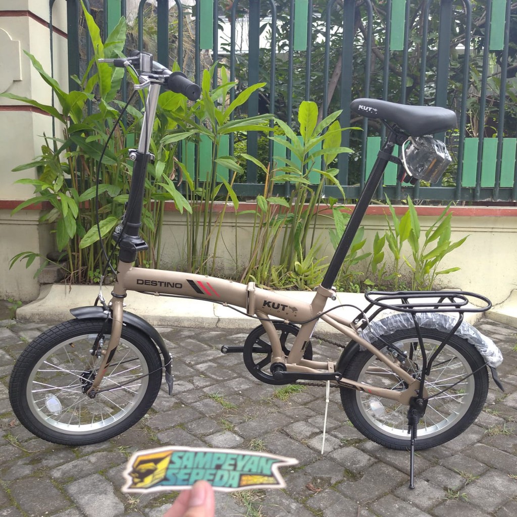 Jual Sepeda Lipat Seli Anak 16 Inch Family Destino | Shopee Indonesia