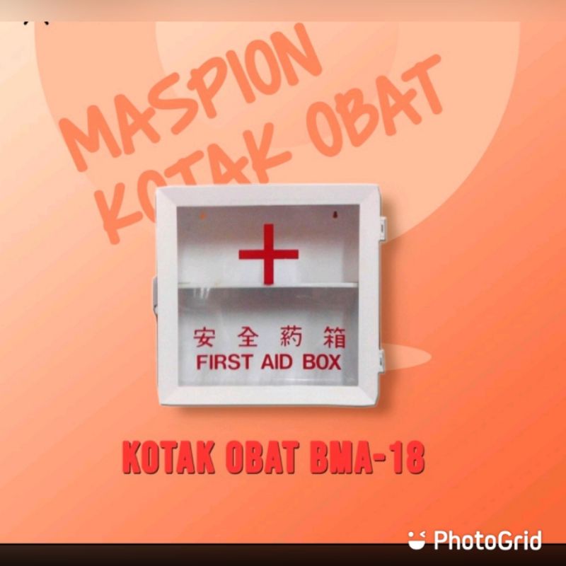 Jual Kotak obat P3K Dinding Maspion / First Aid Box | Shopee Indonesia