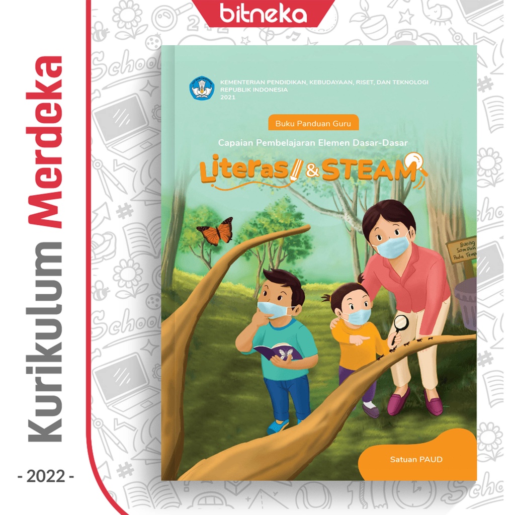 Jual Buku Panduan Guru PAUD Capaian Pembelajaran Elemen Dasar Literasi STEAM Kurikulum Merdeka ...