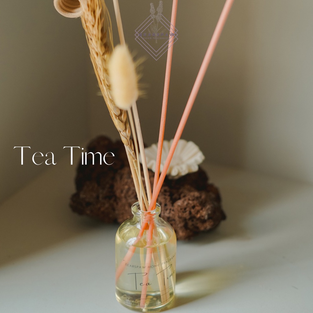 Jual Bearspaw Fine Fragrance Reed Diffuser 50ml Tea Time (Green Tea ...