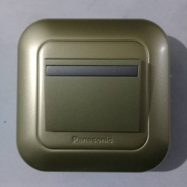 Jual Saklar Hotel Tombol Besar (Gold) "PANASONIC" | Shopee Indonesia