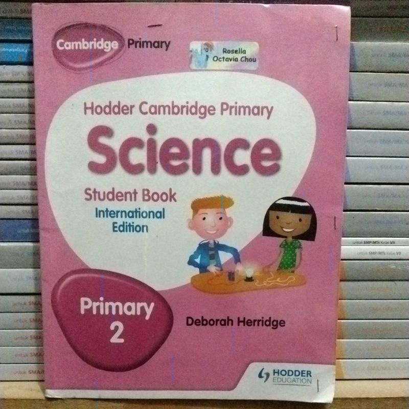Jual Hodder Cambridge Primary Science StudentBook Primary 2 Hodder ...