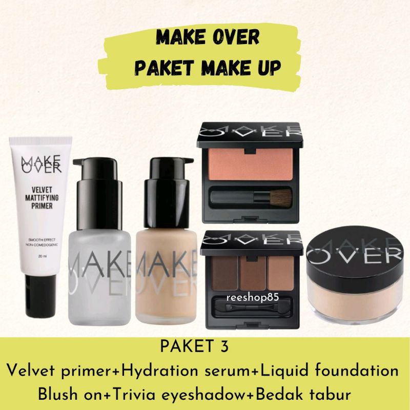 Jual Make Over Paket Make Up Lengkap | Paket Seserahan Pernikahan | Set ...