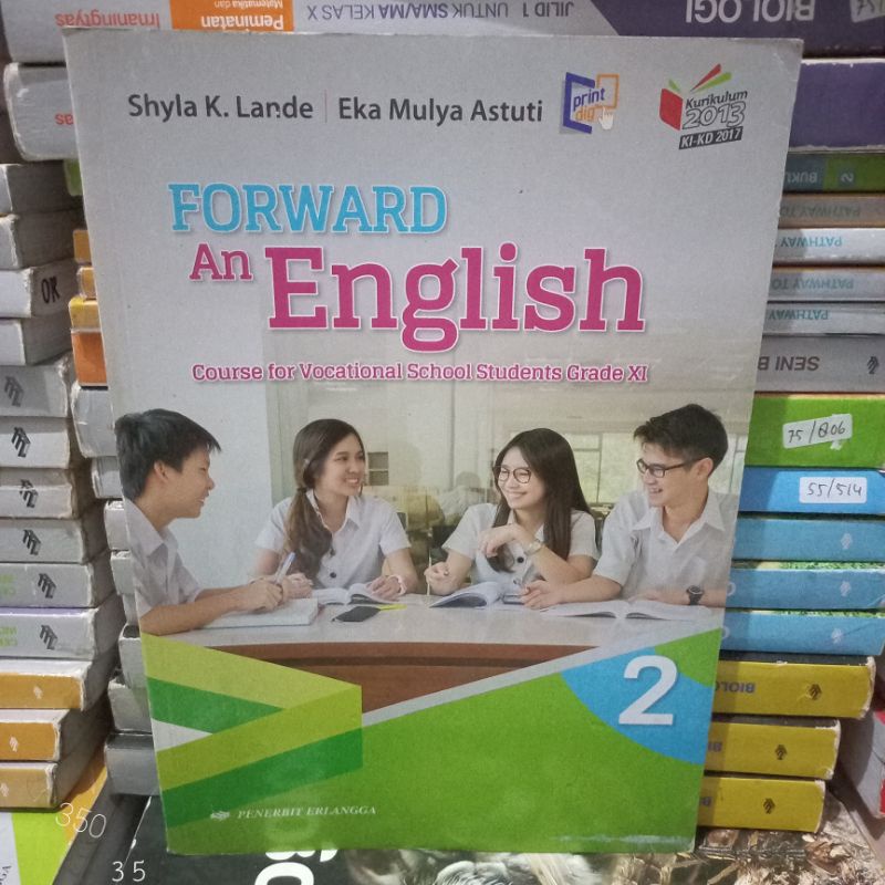 Jual BUKU BEKAS FORWARD An ENGLISH 2 SMK kelas XI | Shopee Indonesia