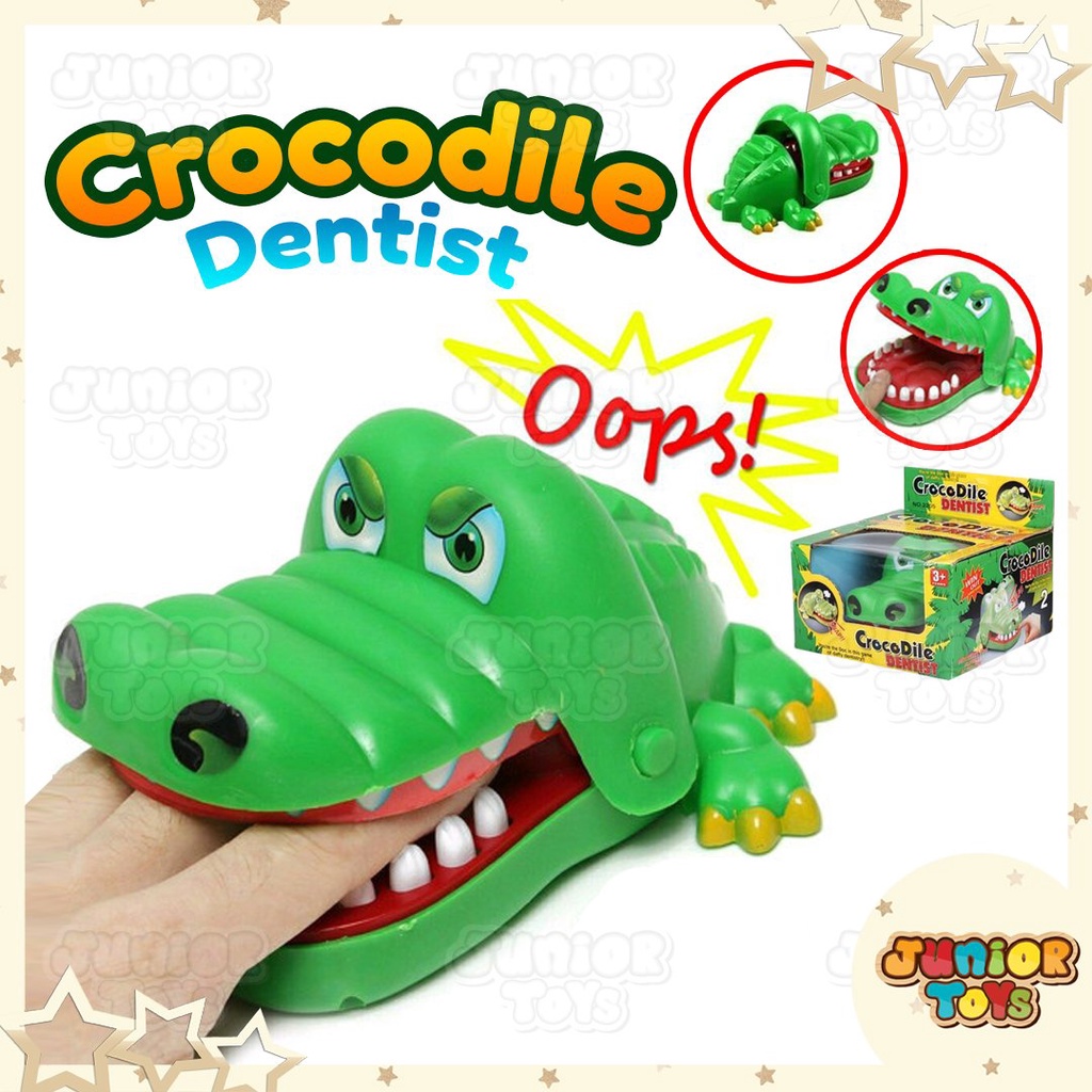Jual Buaya Gigit Gigi Crocodile Dentist Mainan Game Permainan Kelompok ...
