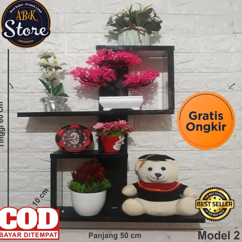 Jual RAK BUNGA 1 SET 5 SUSUN | Rak Dinding Minimalis | Rak Gantung ...