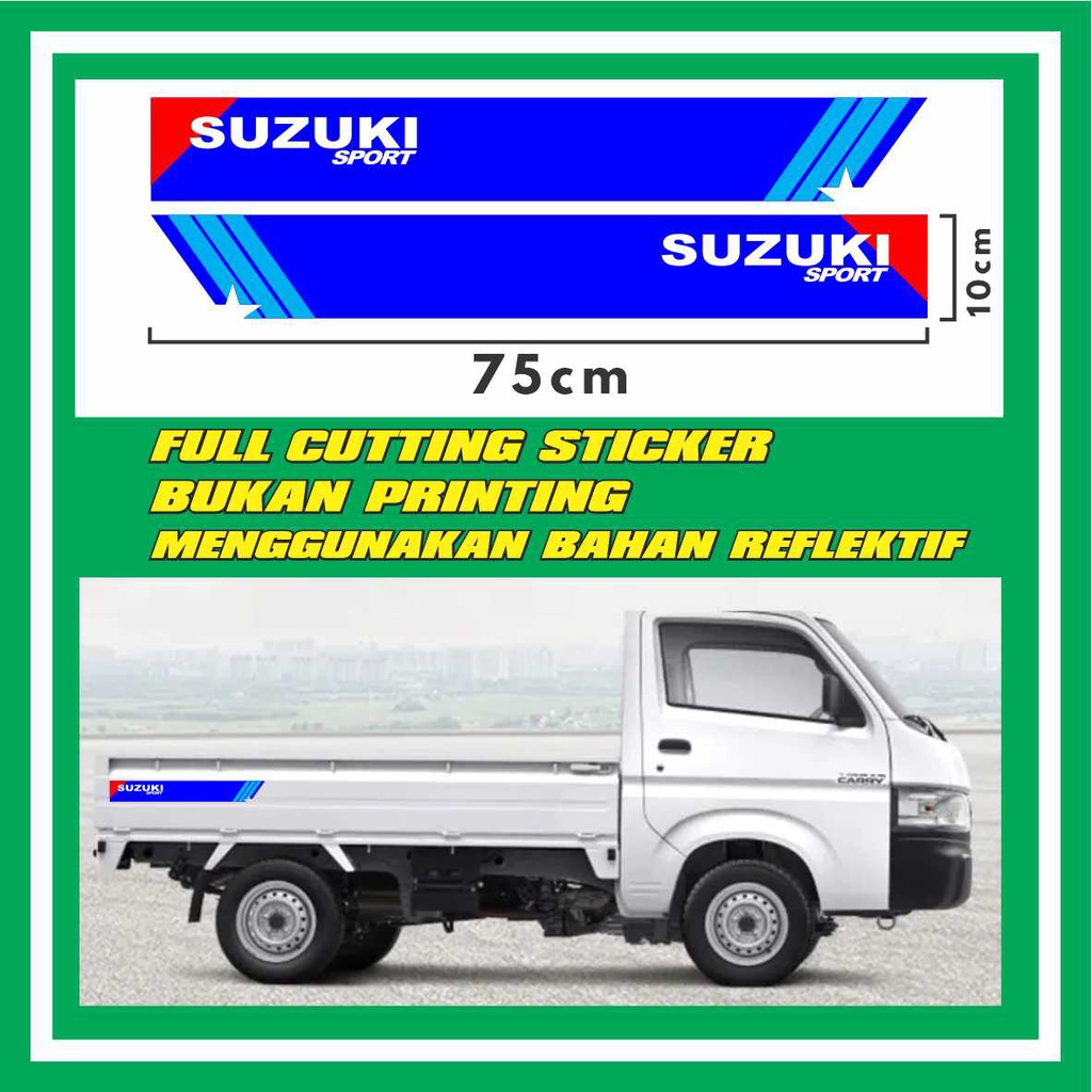 Jual Stiker list pickup suzuki sport cutting sticker | Shopee Indonesia