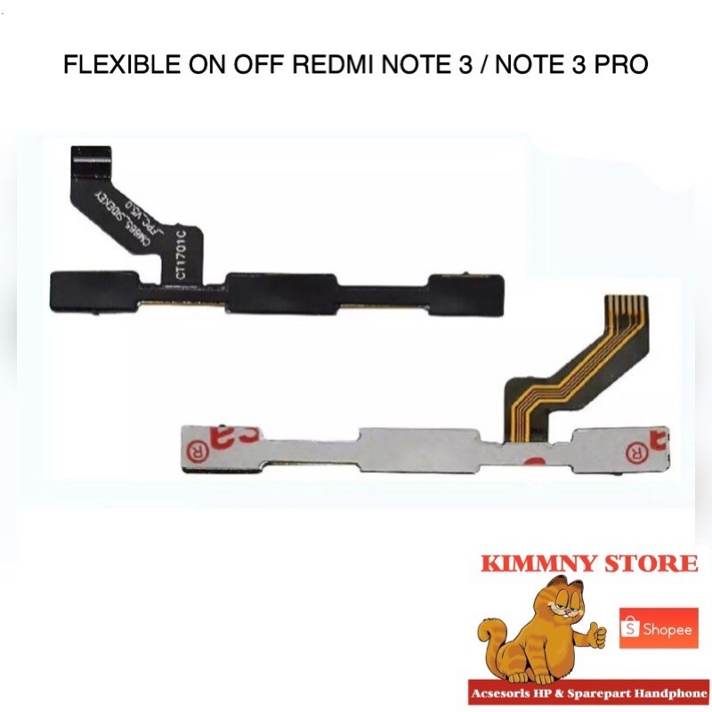 Jual FLEXIBEL FLEXIBLE FLEKSIBEL ON OFF VOLUME XIAOMI REDMI NOTE 3 / NOTE 3 PRO ORIGINAL ...