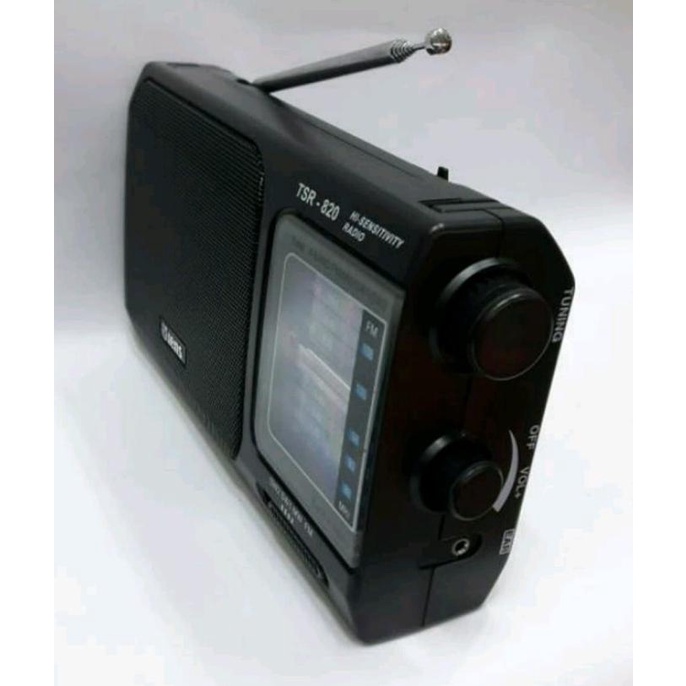 Jual Radio Tens Tsr-820 Portable Am Fm Radio | Shopee Indonesia