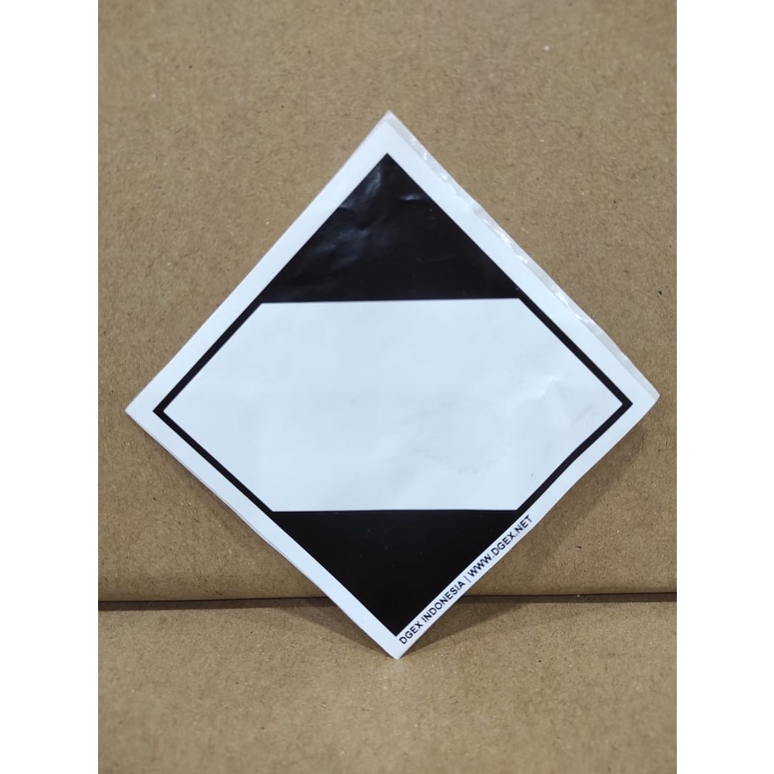 Jual Sticker Handling Label Of Dangerous Goods | Shopee Indonesia