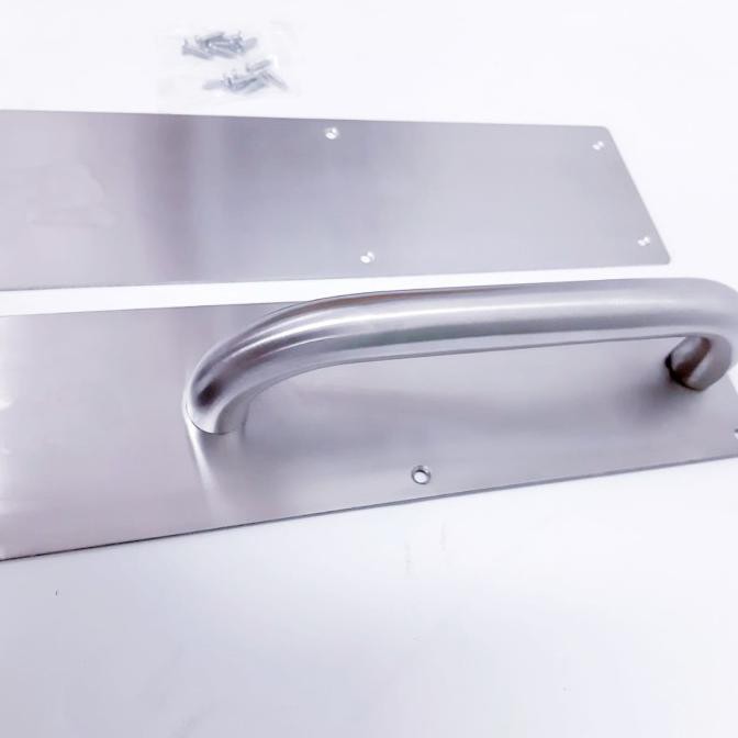 Jual TERBARU!!! Tarikan Plat Push Pull Handle Pintu Push Plat Stainless ...